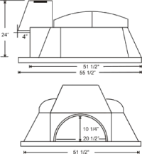 Model 110 - EarthStone Ovens - Wood & Gas Fire Ovens